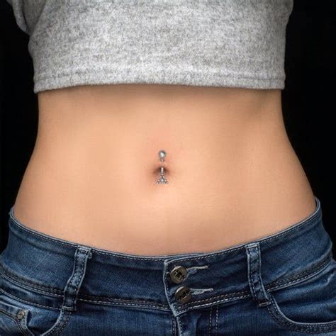Small Belly Button Piercing