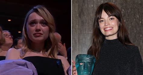 Bafta 2023 Aimee Lou Wood Cutest Reaction As Sex Educations Emma