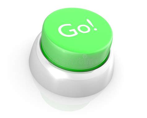 Green Go Button Stock Illustration Illustration Of Abstract 23668955