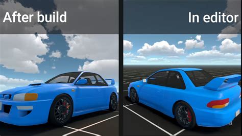 Emissive materials not showing after build. HELP! : r/Unity3D