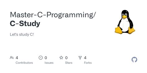 GitHub Master C Programming C Study Let S Study C
