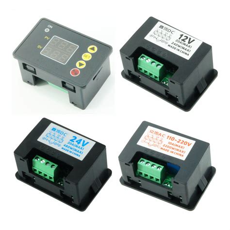 T2310 Timing Controller Dc12v Ac110 220v Microcomputer Led Timer Delay Diymore