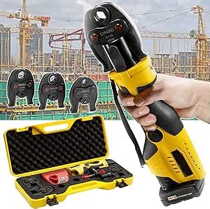 Jkwjdjw Cordless Electric Copper Pipe Crimper Portable Battery