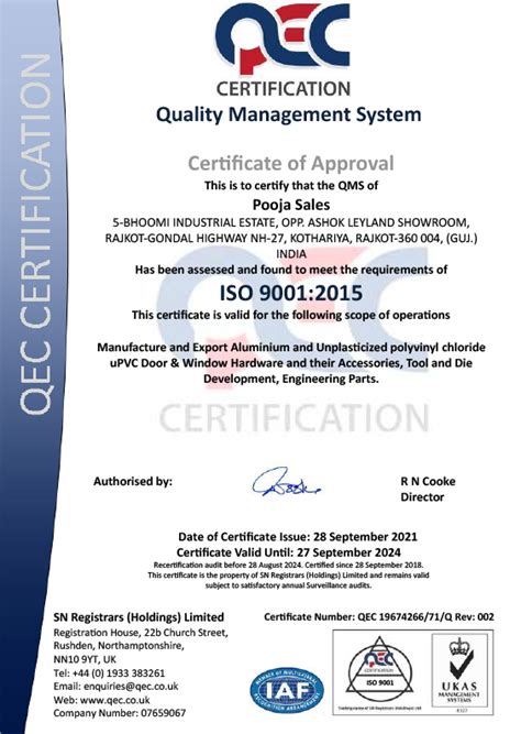 Best Certificates In Architectural Hardware Poojasales Hardware