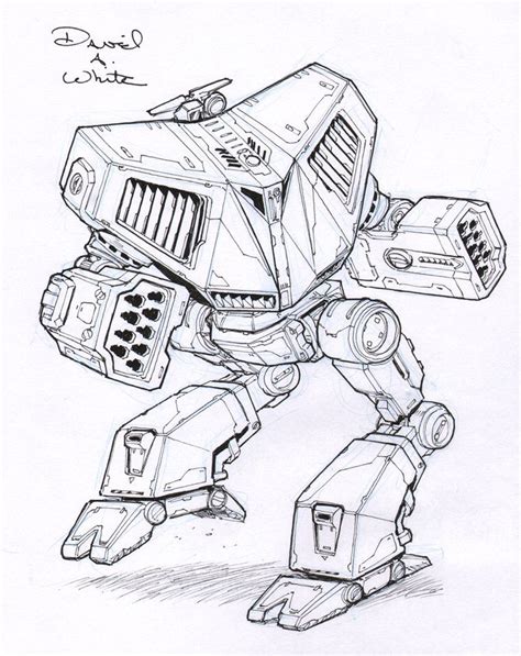 Battle Cobra Mech Sketch By Mecha Zone On Deviantart Robot Sketch