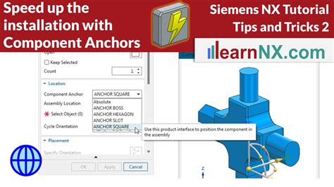 siemens nx tutorial show center of gravity center of mass