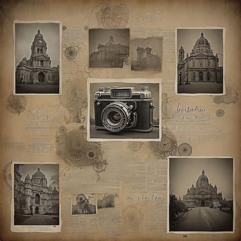 Premium Photo Explore The Theme Of Nostalgia In Your Collage
