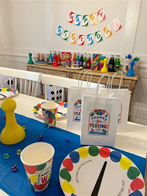 Game Night Birthday Board Game Party Game Night Theme Birthday