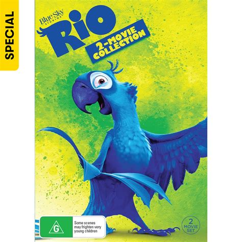 2 Movie Pack Rio 1 2 Dvd Artofit