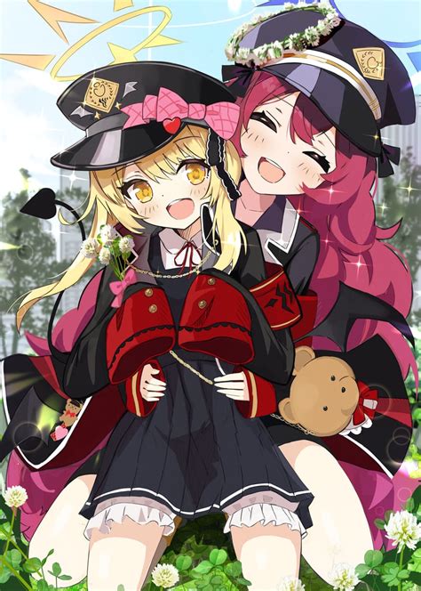 Iroha And Ibuki Blue Archive Drawn By Thomason Danbooru