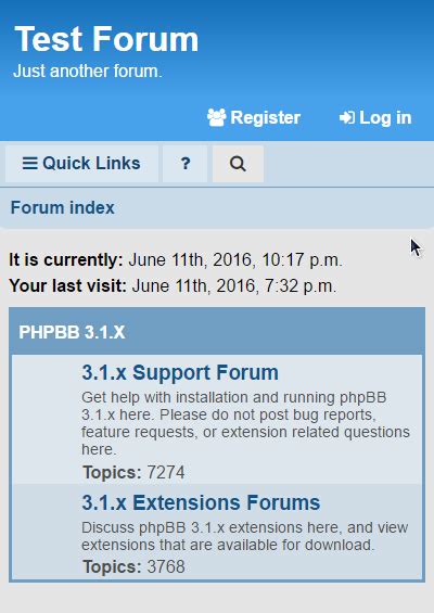 New Style For PhpBB Page Development Discussion Board