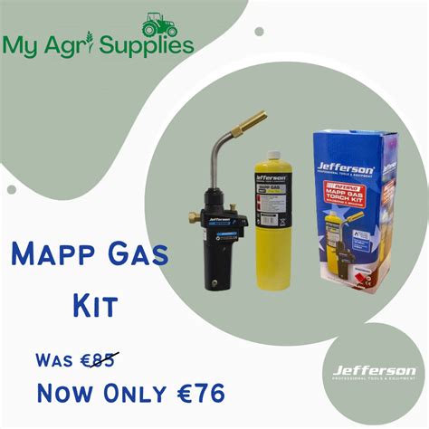 Jefferson Mapp Gas Kit Soldering And Brazing My Agri Supplies