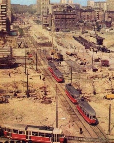 Perspektywa Przy Weekendzie Warszawa Zdjęcie Z 1974 Roku Andrzej