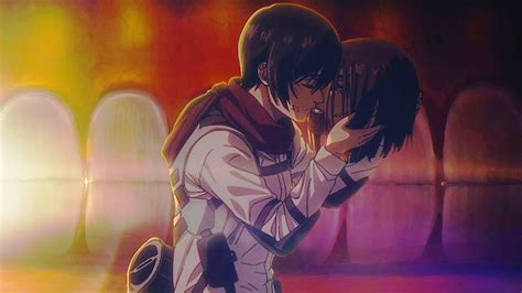 🇧🇷 Mikasa Mata Eren E Beija Sua CabeÇa Aot Final Youtube
