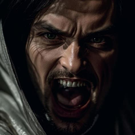 Premium Ai Image Dracula With His Big Theeth