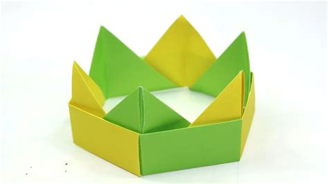 Easy Origami Crown Tutorial How To Make Origami Modular Crown With