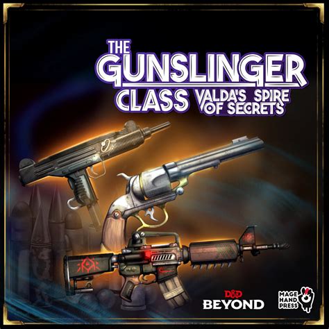 The Gunslinger Class Is Now On Dandd Beyond Mage Hand Press