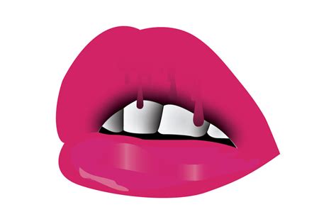 Sexy Lip Vector Art Illustrator Graphic By Craftart528 · Creative Fabrica