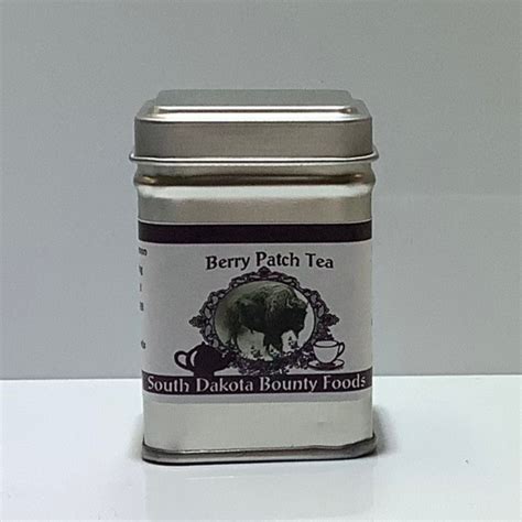 South Dakota Bounty Berry Patch Tea Fruity Black Tea In Tin