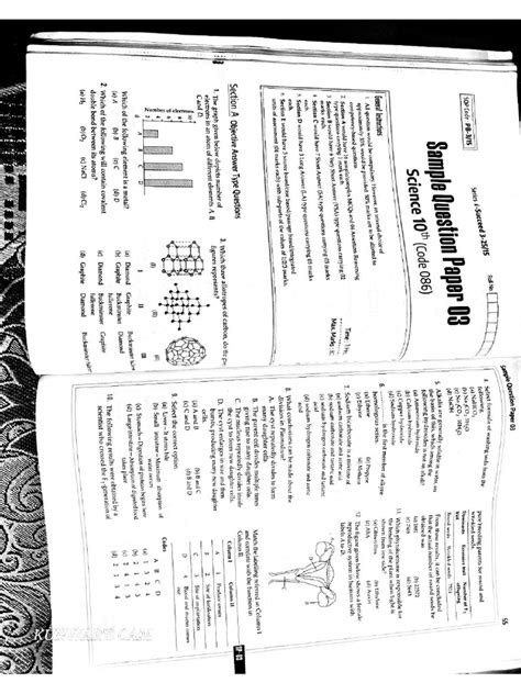 Science Sample Paper 3 Pdf