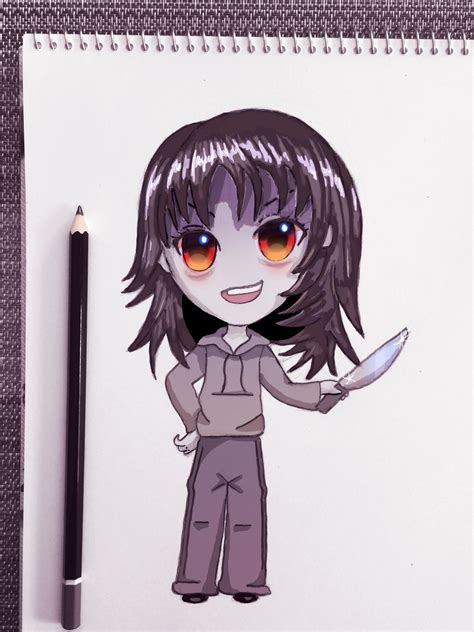 Cute Jeff The Killer Creepypasta Chibi And Video By Paulablox On Deviantart