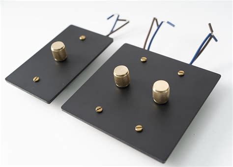 Black Brass Switch Plates Unique Light Covers Dimmer Outlet