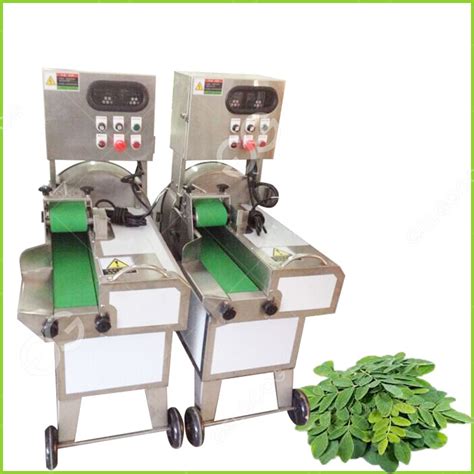 800 1500kgh Automatic Moringa Leaf Cutting Machine