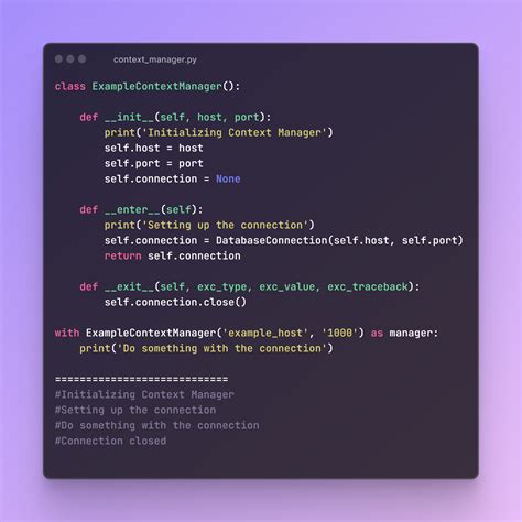 Context Managers In Python