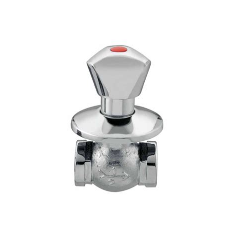 Donald Duravit Chrome Concealed Stopcock 12inch Ideal Ceramics