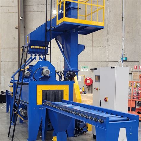 Blast Cleaning Machine With Dust Collector Abss Blastech Usm