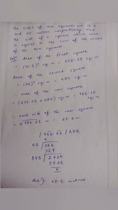 Square Root Arithmetic Maths Youtube