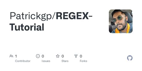 GitHub Patrickgp REGEX Tutorial