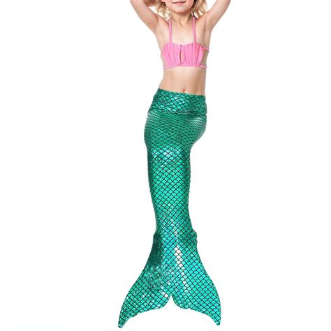 Liangyeye Tween Girls 3 Piece Bikini Bathing Suit Fish Tail Set Teen
