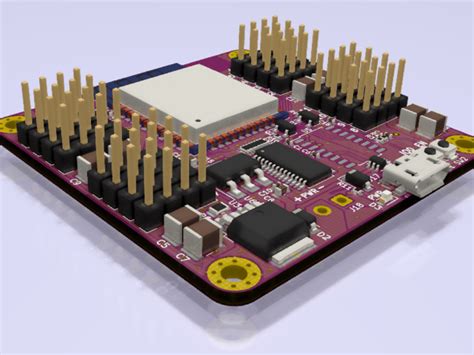 A Custom Pcb Board Design With Your Choice Of Controllers And Sensors Upwork