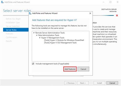 Install And Configure Hyper V On Windows Server DED