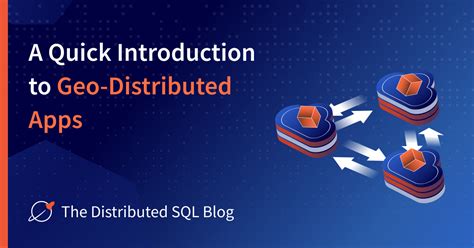 an introduction to geo distributed applications yugabyte