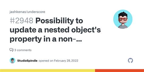 possibility to update a nested object s property in a non mutable way