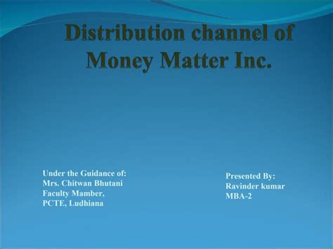 Summer Training Presentation Ppt