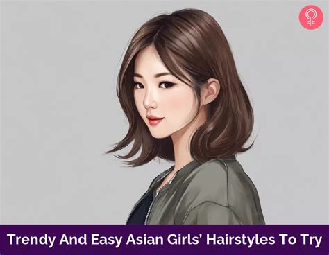 53 Trendy And Easy Asian Girls Hairstyles To Try