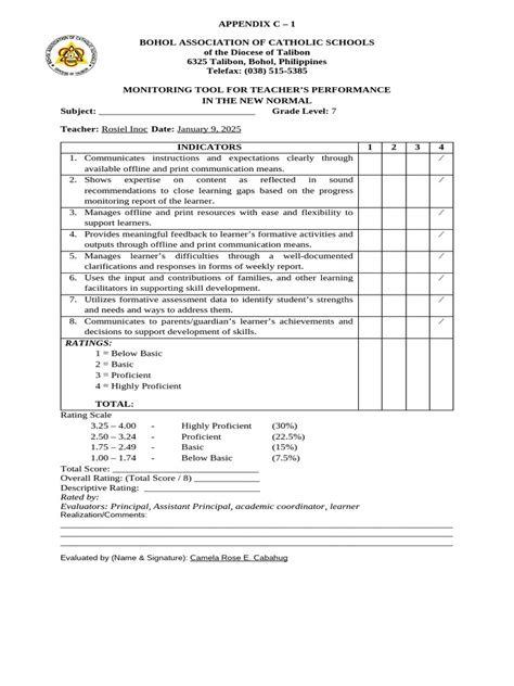 Cabahug Performance Appraisal Pdf Behavior Modification Learning