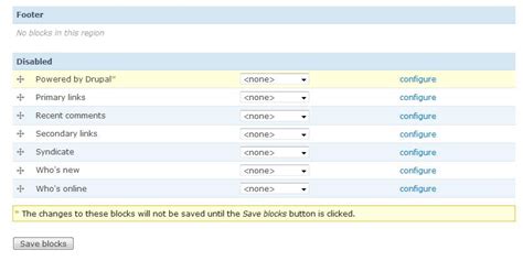 Building A Website With Drupal 6 Part 4 Playing With Blocks The Coding Pad