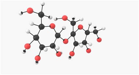 3d Sucrose Molecule