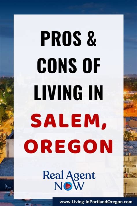 Pros Cons Of Living In Salem Oregon Living In Portland Oregon
