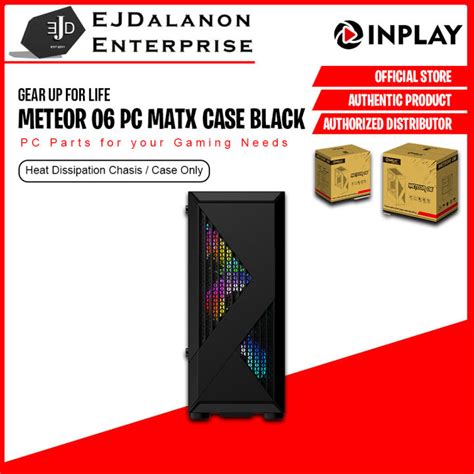 Inplay Meteor 06 Tempered Glass Atx Pc Case Inplay Meteor 06