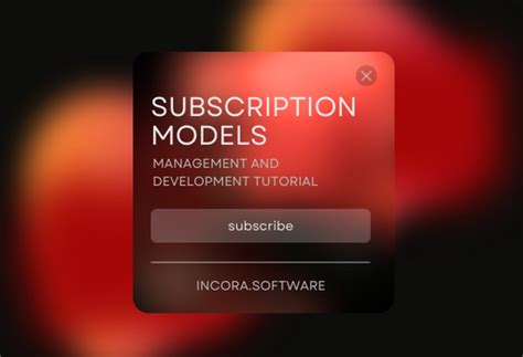 how to design and develop a subscription management system