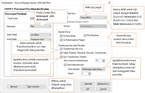 Cara Analisis Percobaan Split Plot Rakral