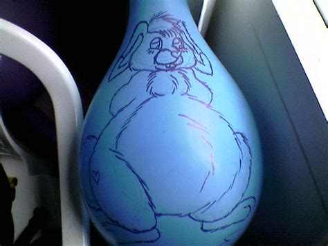 Balloon Belly Bunny By Gato303co On Deviantart