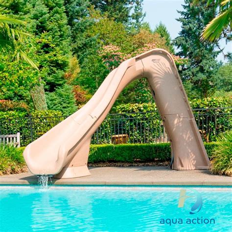 Pool Water Slides Australia Usa Made Premium Pool Slides