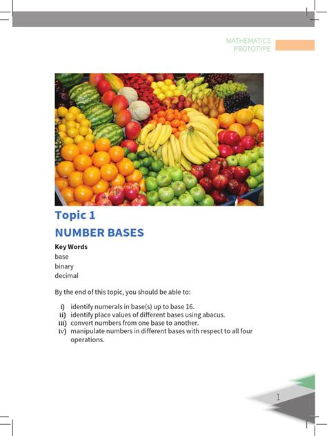 S 1 Maths Learner Book Chp 1 2kompressed Pdf Multiplication Numbers