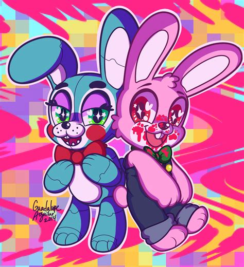 Bonnie Bunny And Robbie Rabbit — Weasyl
